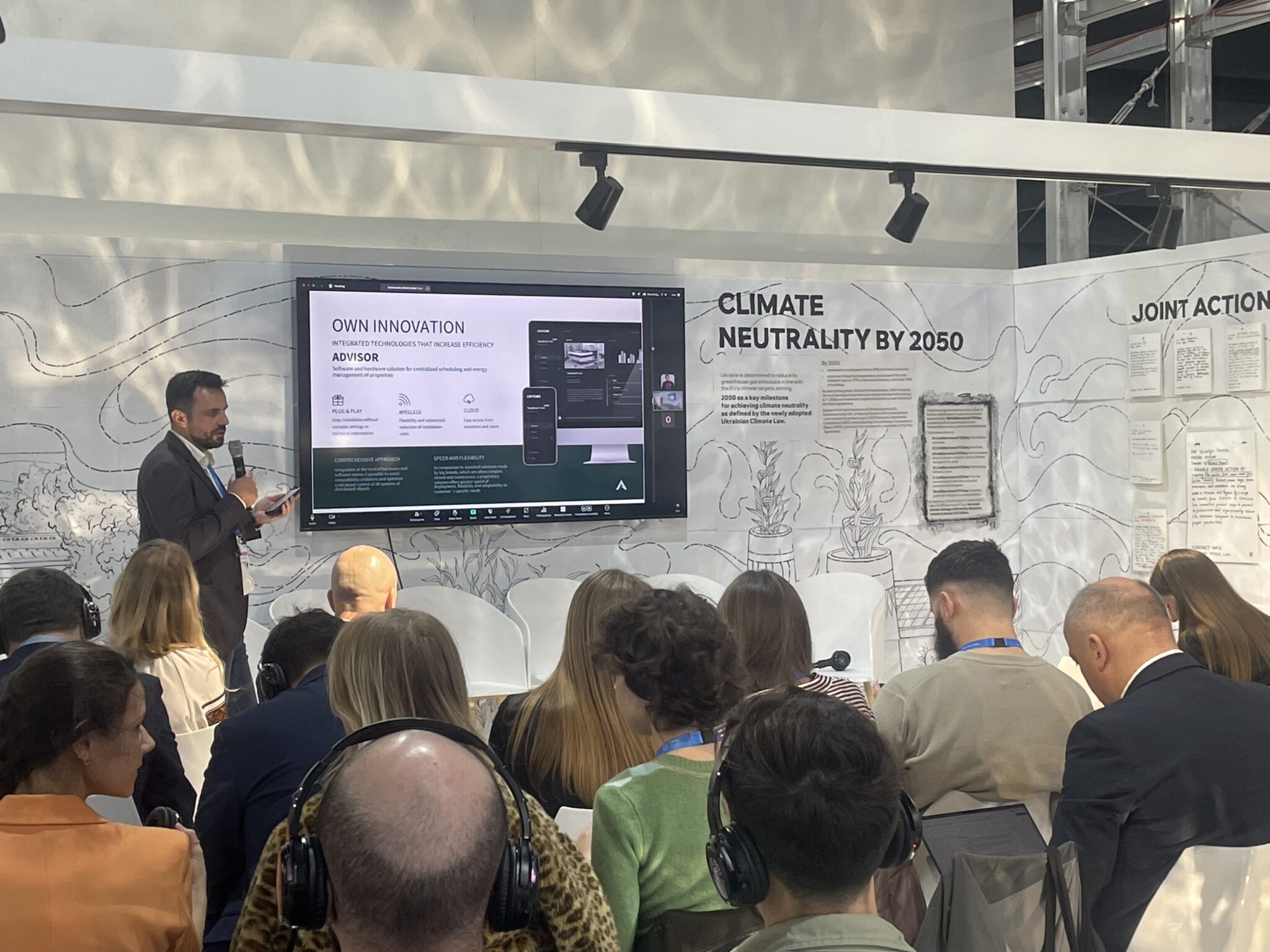 Greencubator has presented Ukraine’s Top Cleantech Startups at COP29 in Baku thanks to support ...